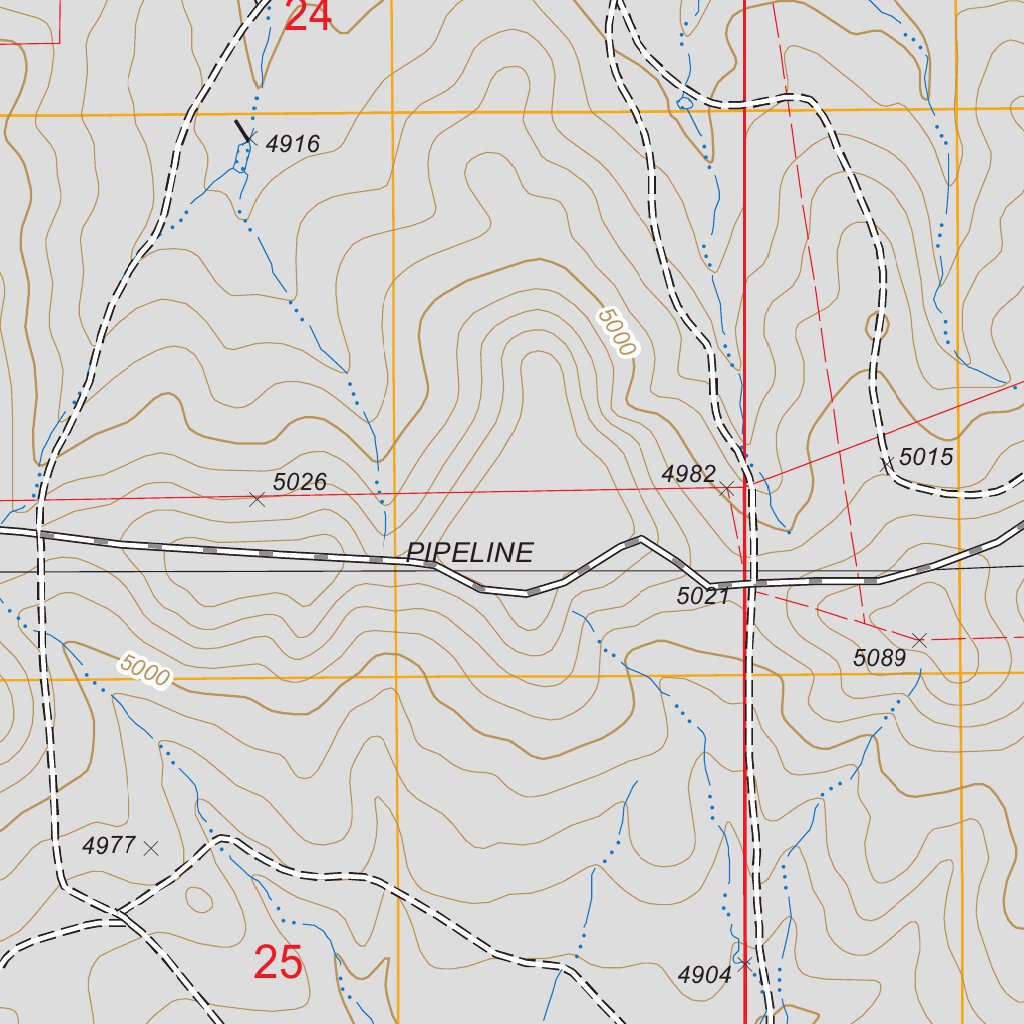 Coal Draw North, WY FSTopo Legacy Map by US Forest Service - Topo ...