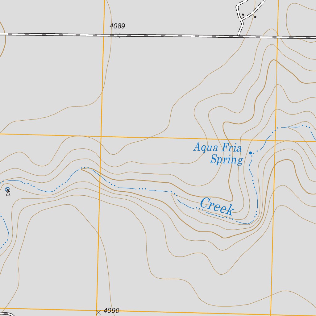 Coldwater East, TX FSTopo Legacy Map by US Forest Service - Topo ...