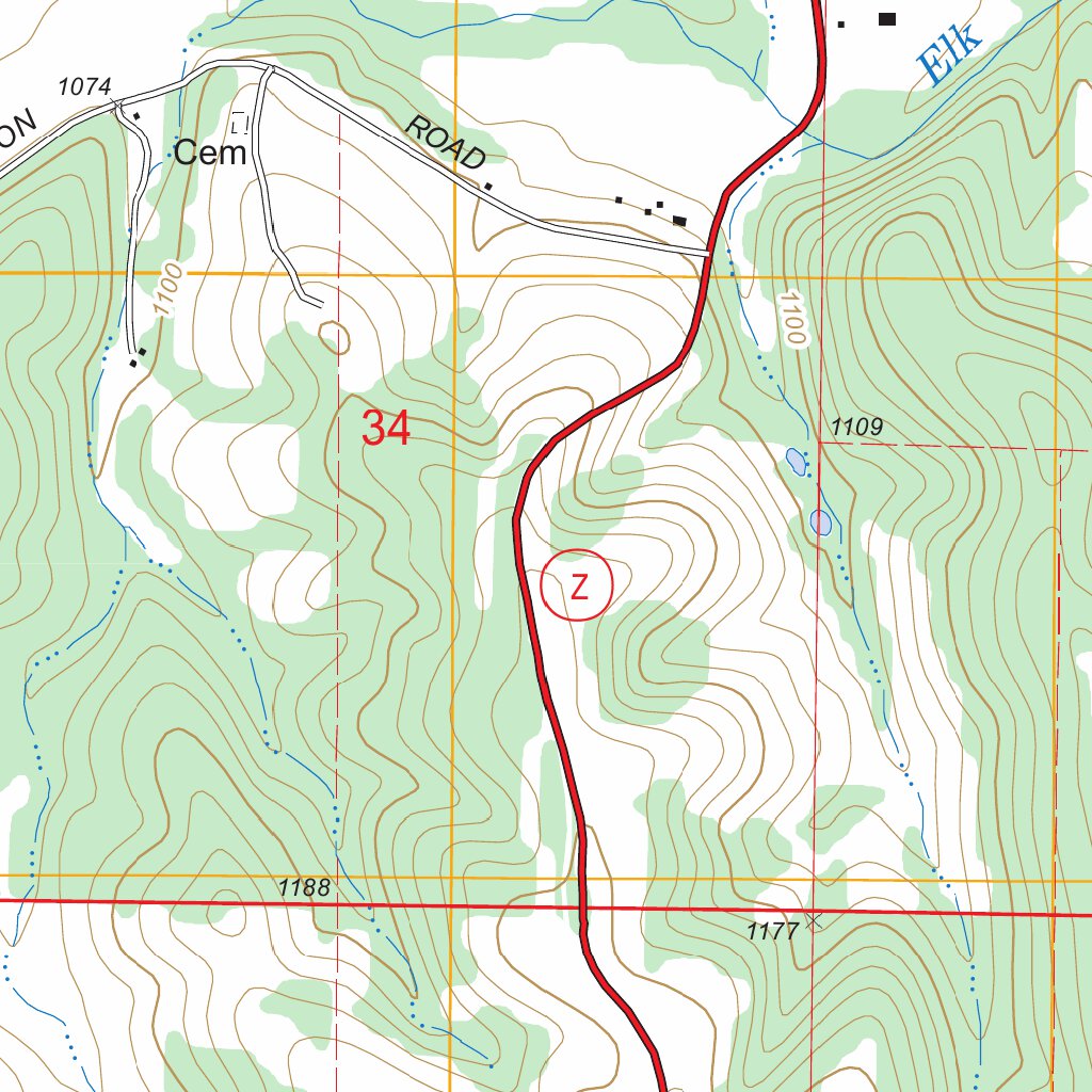 Competition, MO FSTopo Legacy Map by US Forest Service - Topo | Avenza Maps