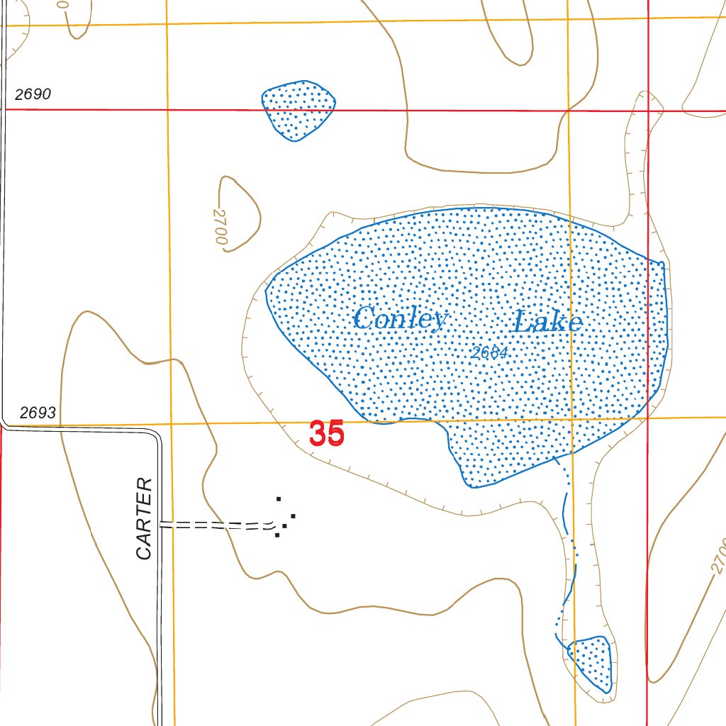 Conley, OR FSTopo Legacy Map by US Forest Service - Topo | Avenza Maps