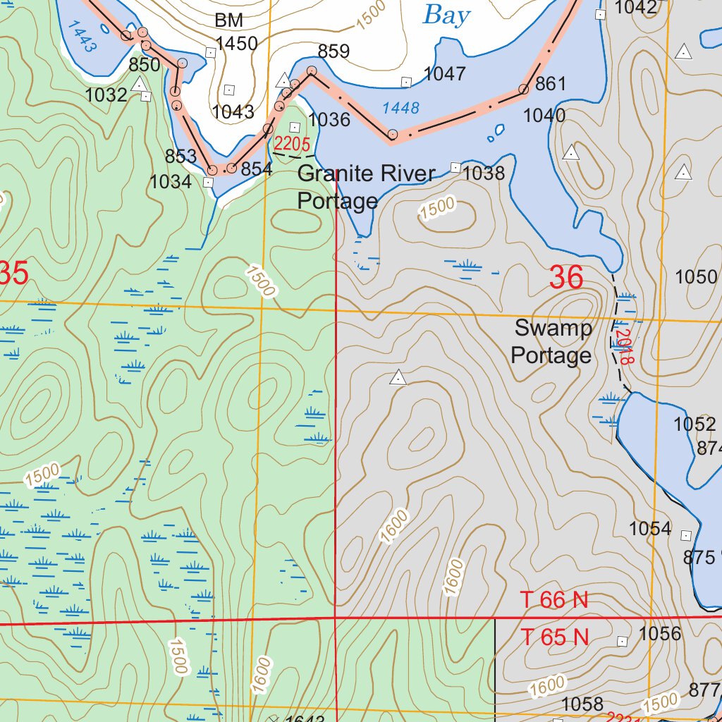 Conners Island, MN FSTopo Legacy Map by US Forest Service - Topo ...