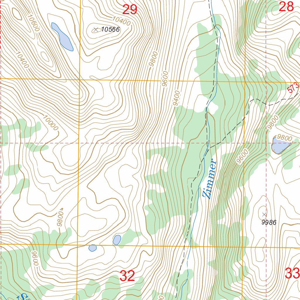 Cooke City, MT - WY FSTopo Legacy Map by US Forest Service - Topo ...