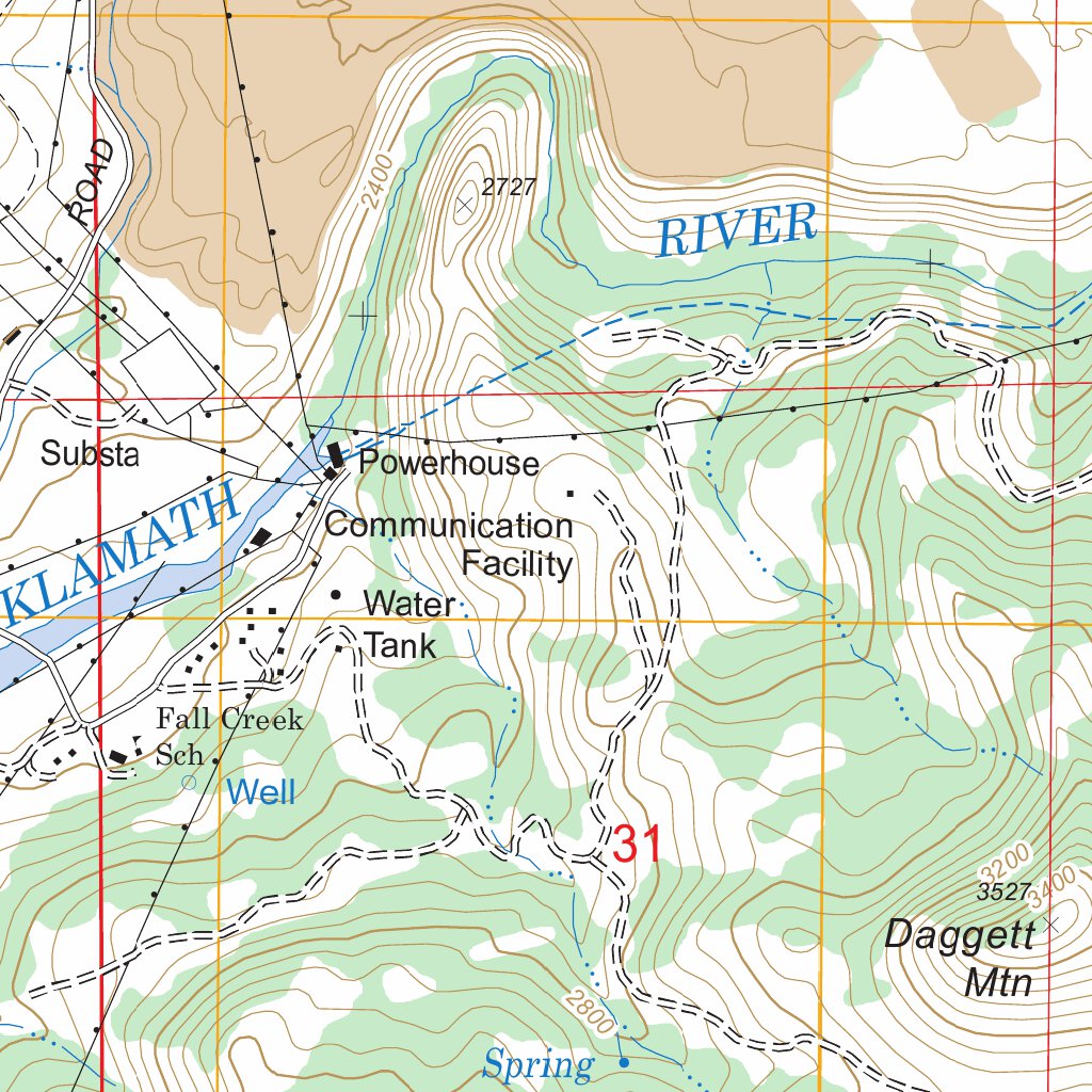 Copco, CA FSTopo Legacy Map by US Forest Service - Topo | Avenza Maps