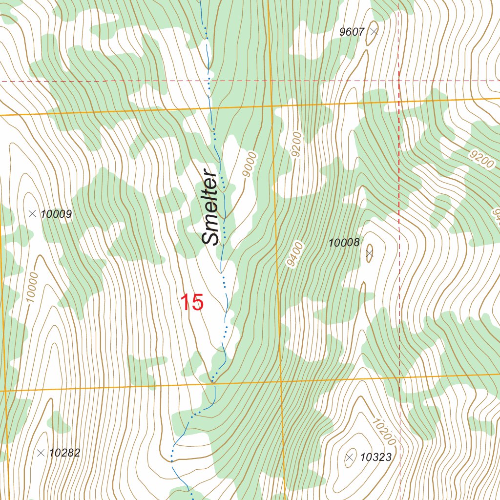 Copper Basin Knob, ID FSTopo Legacy Map by US Forest Service - Topo ...