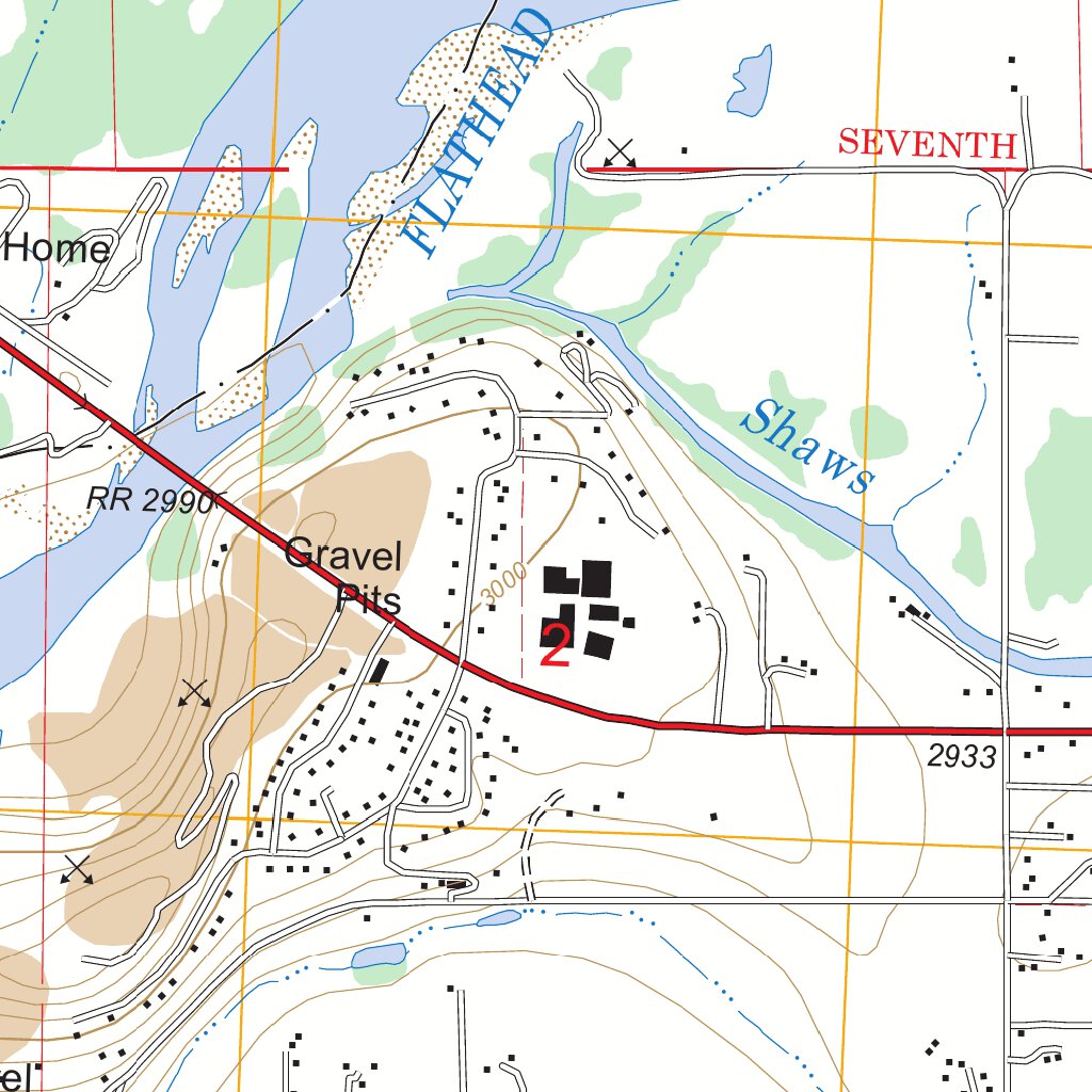Creston, MT FSTopo Legacy Map by US Forest Service - Topo | Avenza Maps