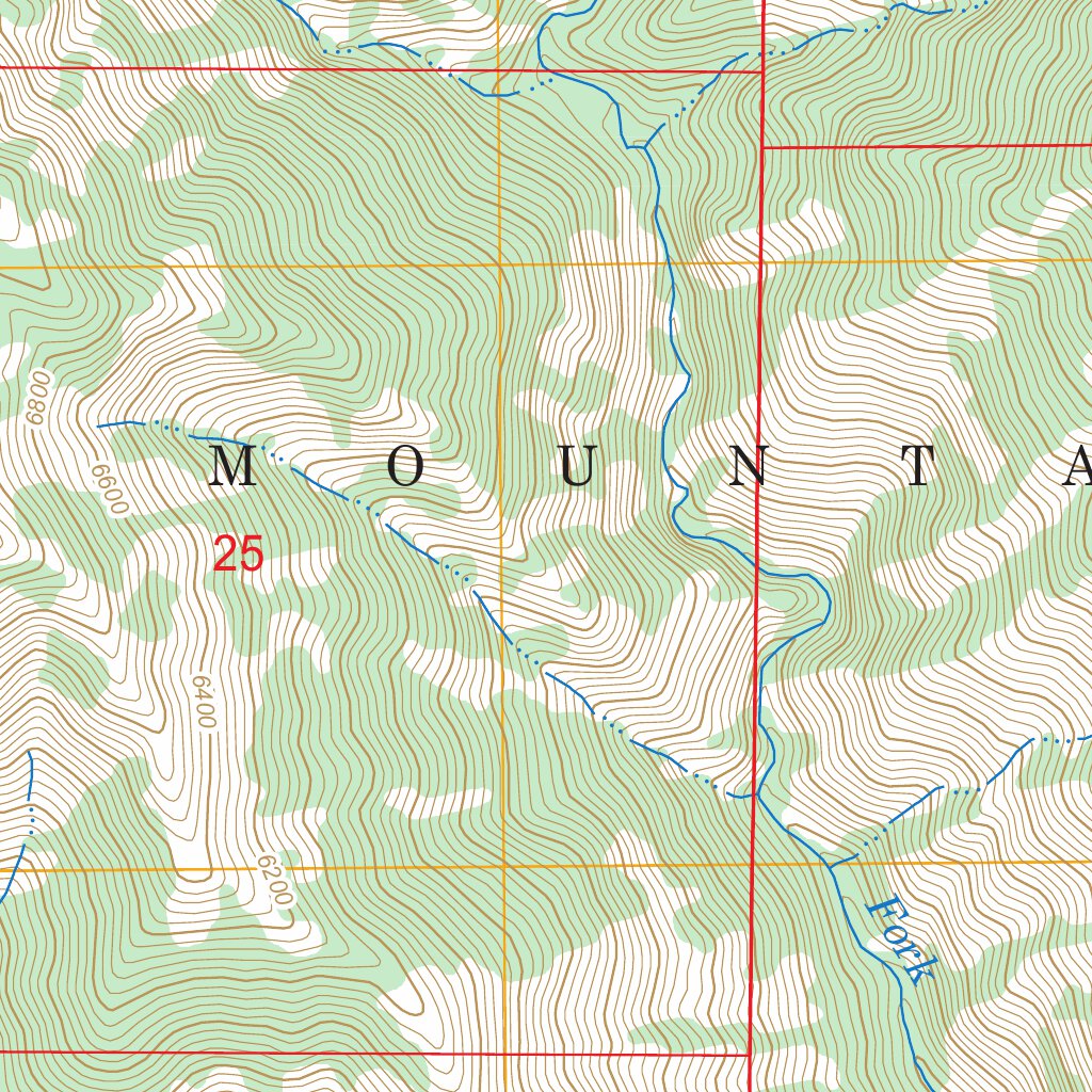 Crystal Lake, CA FSTopo Legacy Map by US Forest Service - Topo | Avenza ...