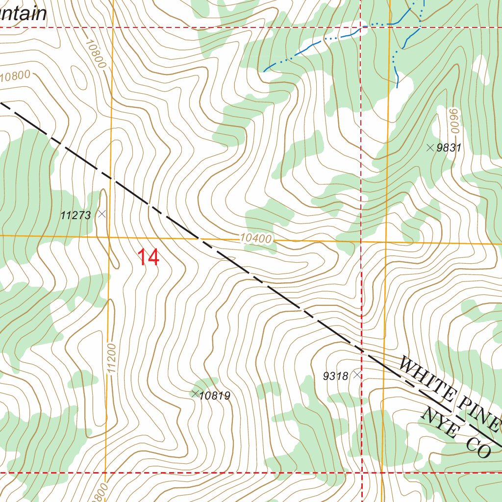 Currant Mountain, NV FSTopo Legacy Map by US Forest Service - Topo ...