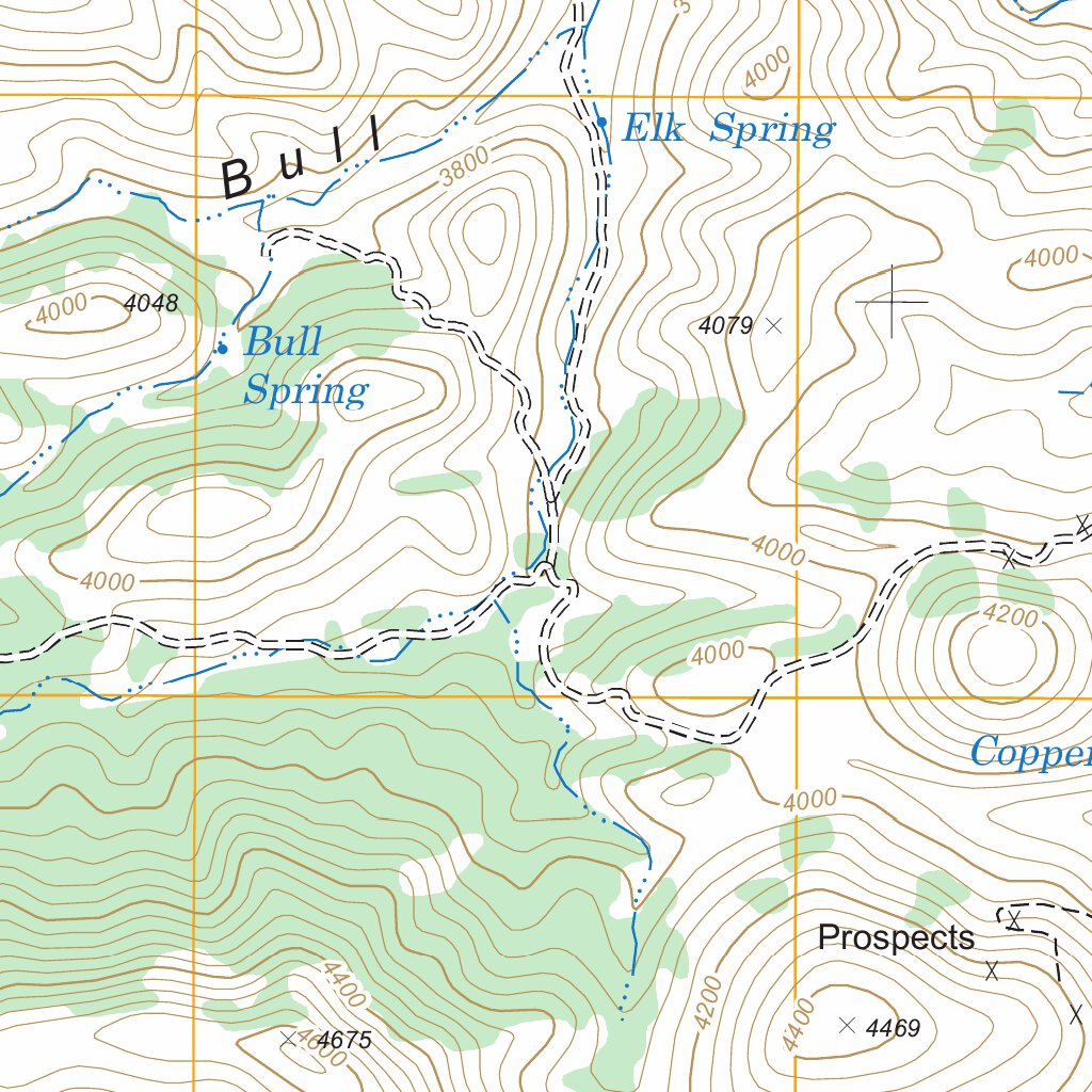 Cutter, AZ FSTopo Legacy Map by US Forest Service - Topo | Avenza Maps