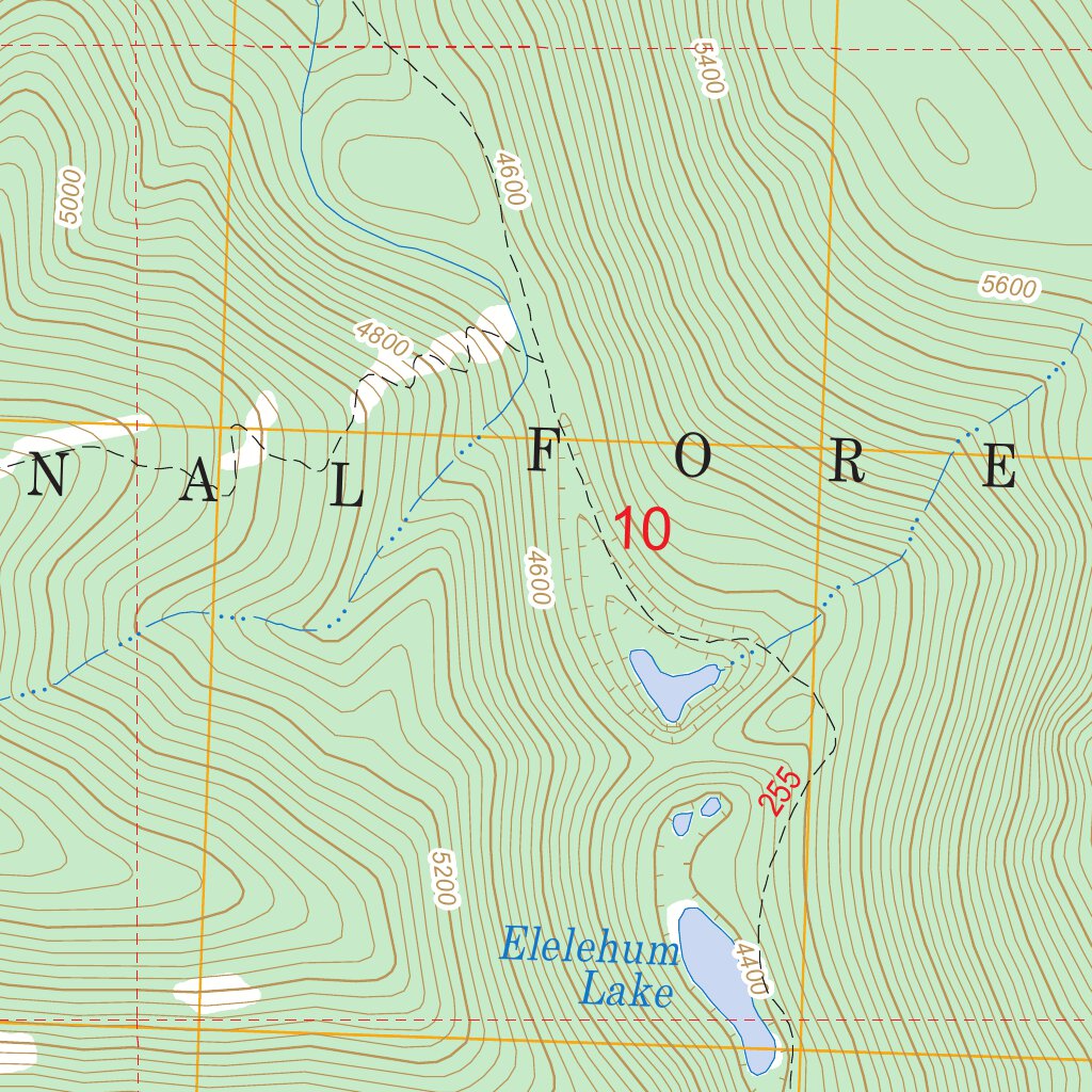 Cyclone Lake, MT FSTopo Legacy Map by US Forest Service - Topo | Avenza ...