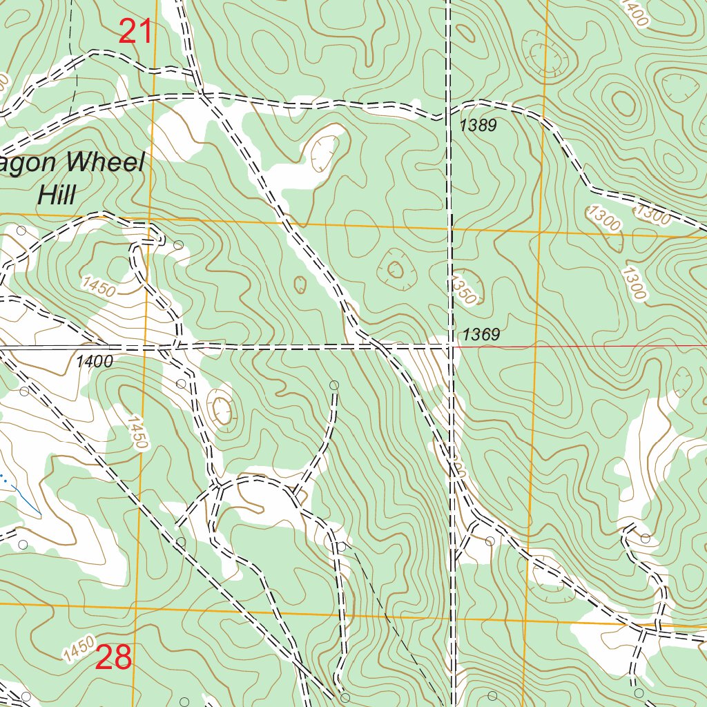 Damon, MI FSTopo Legacy Map by US Forest Service - Topo | Avenza Maps