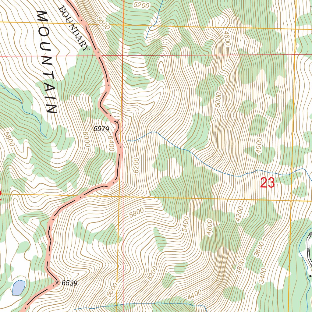 Davis Peak, WA FSTopo Legacy Map by US Forest Service - Topo | Avenza Maps