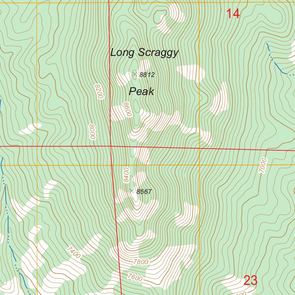 Deckers, CO FSTopo Legacy Map by US Forest Service - Topo | Avenza Maps