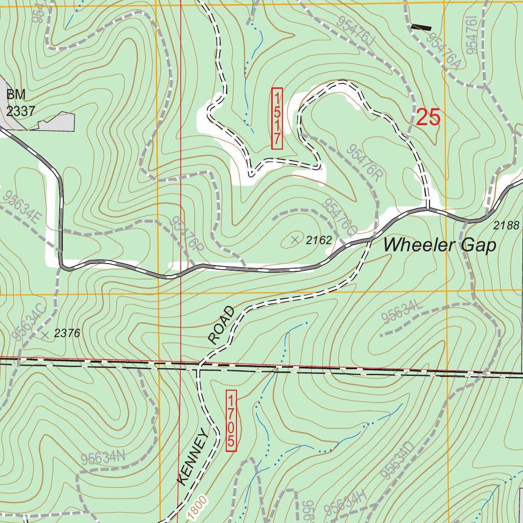 Delaney, AR FSTopo Legacy Map by US Forest Service - Topo | Avenza Maps