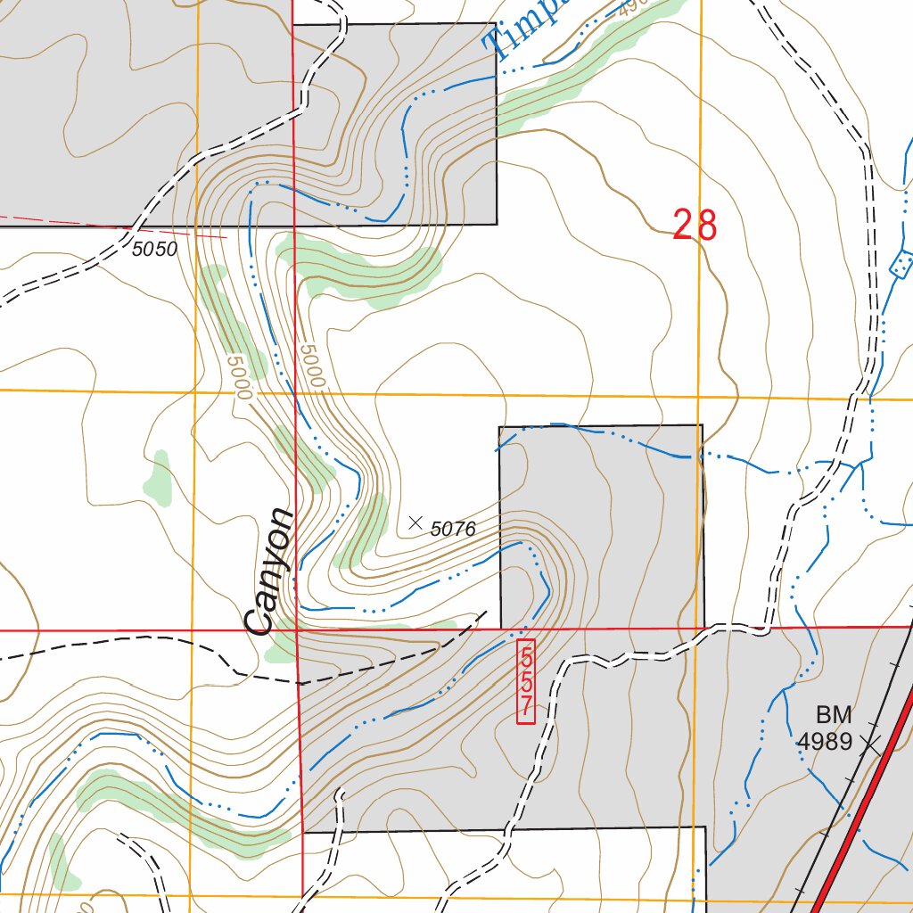 Delhi, CO FSTopo Legacy Map by US Forest Service - Topo | Avenza Maps