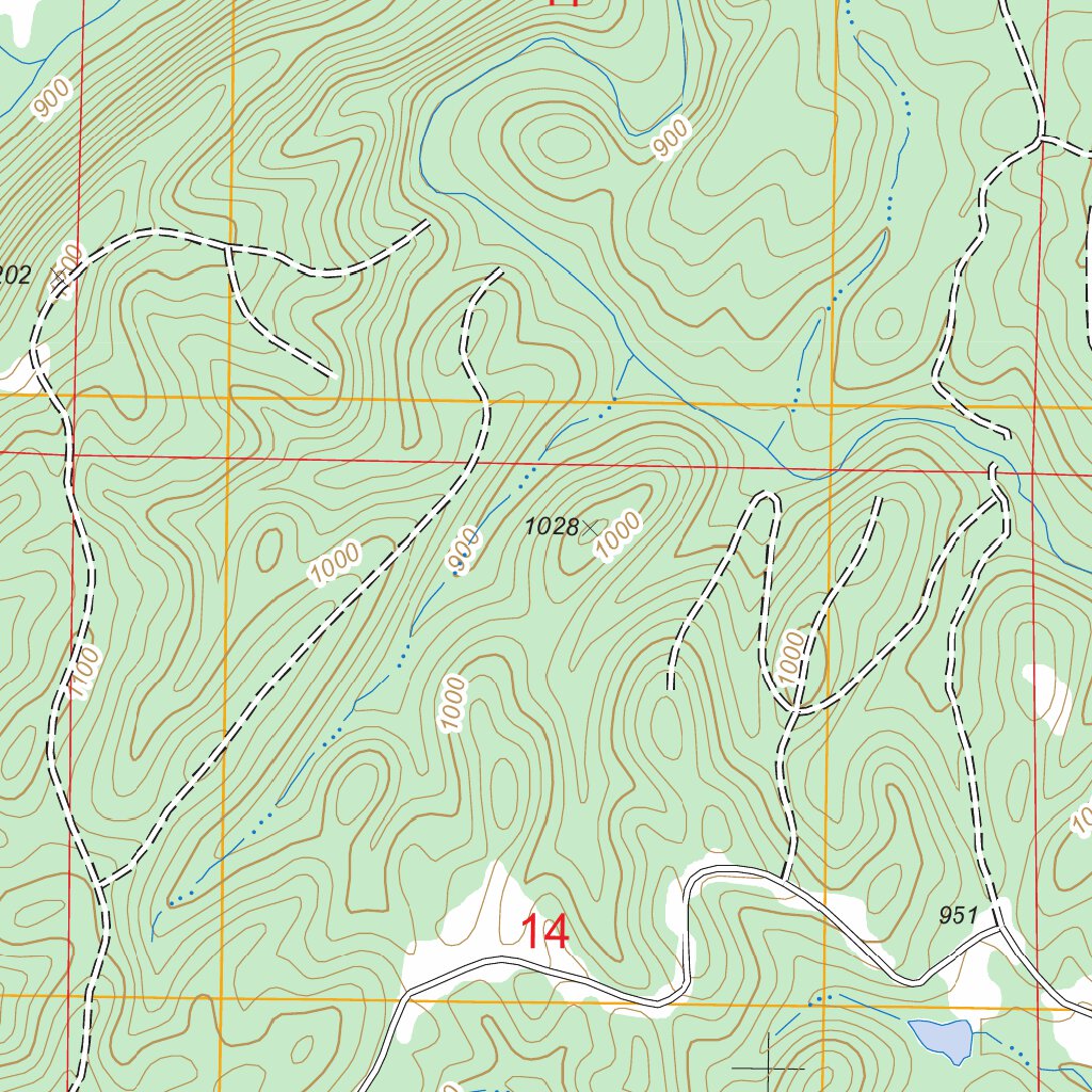 Delta, AL FSTopo Legacy Map by US Forest Service - Topo | Avenza Maps