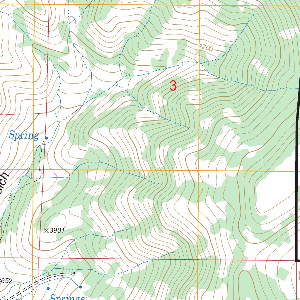 Dewey Gulch, CA FSTopo Legacy Map by US Forest Service - Topo | Avenza Maps
