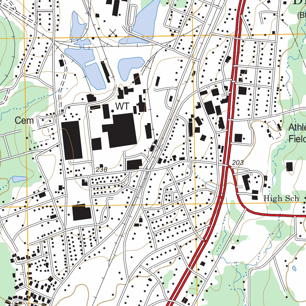 Diboll, TX FSTopo Legacy Map by US Forest Service - Topo | Avenza Maps