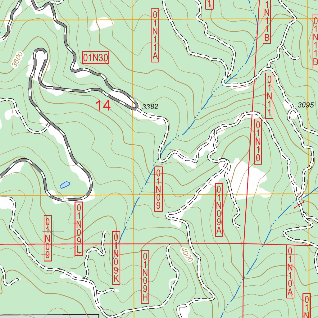 Dinsmore, CA FSTopo Legacy Map by US Forest Service - Topo | Avenza Maps