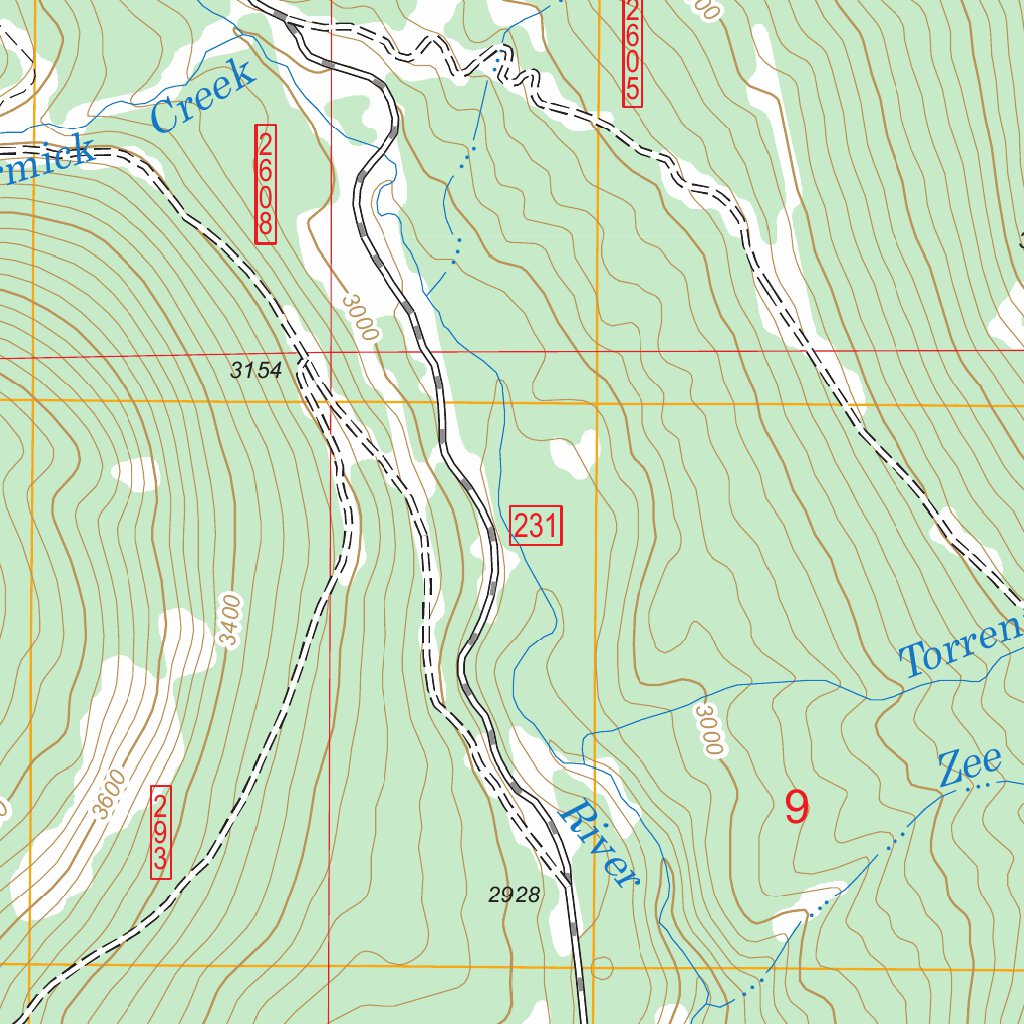 Dodge Peak, ID FSTopo Legacy Map by US Forest Service - Topo | Avenza Maps