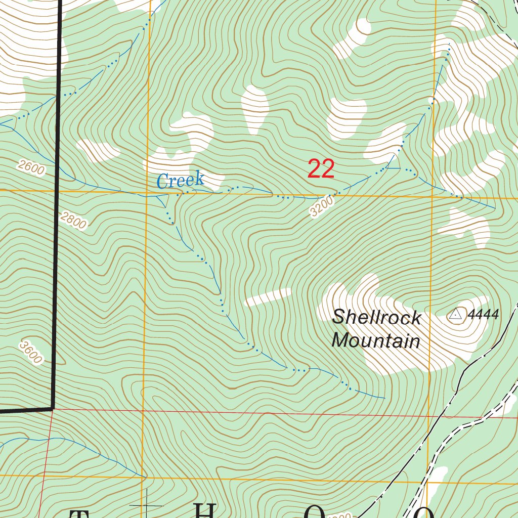 Dog River, OR FSTopo Legacy Map by US Forest Service - Topo | Avenza Maps
