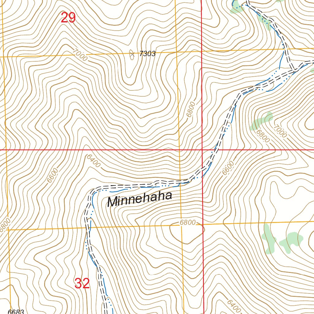 Double Spring, NV FSTopo Legacy Map by US Forest Service - Topo ...