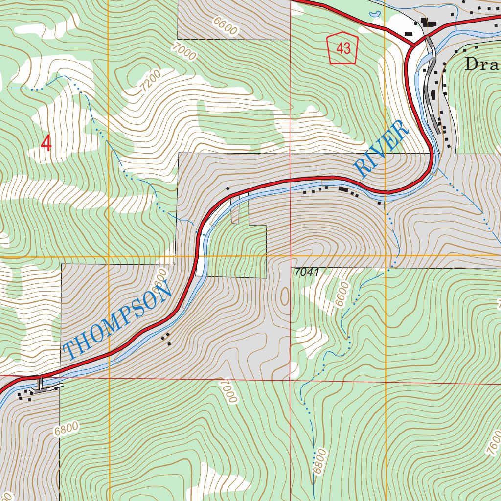 Drake, CO FSTopo Legacy Map by US Forest Service - Topo | Avenza Maps
