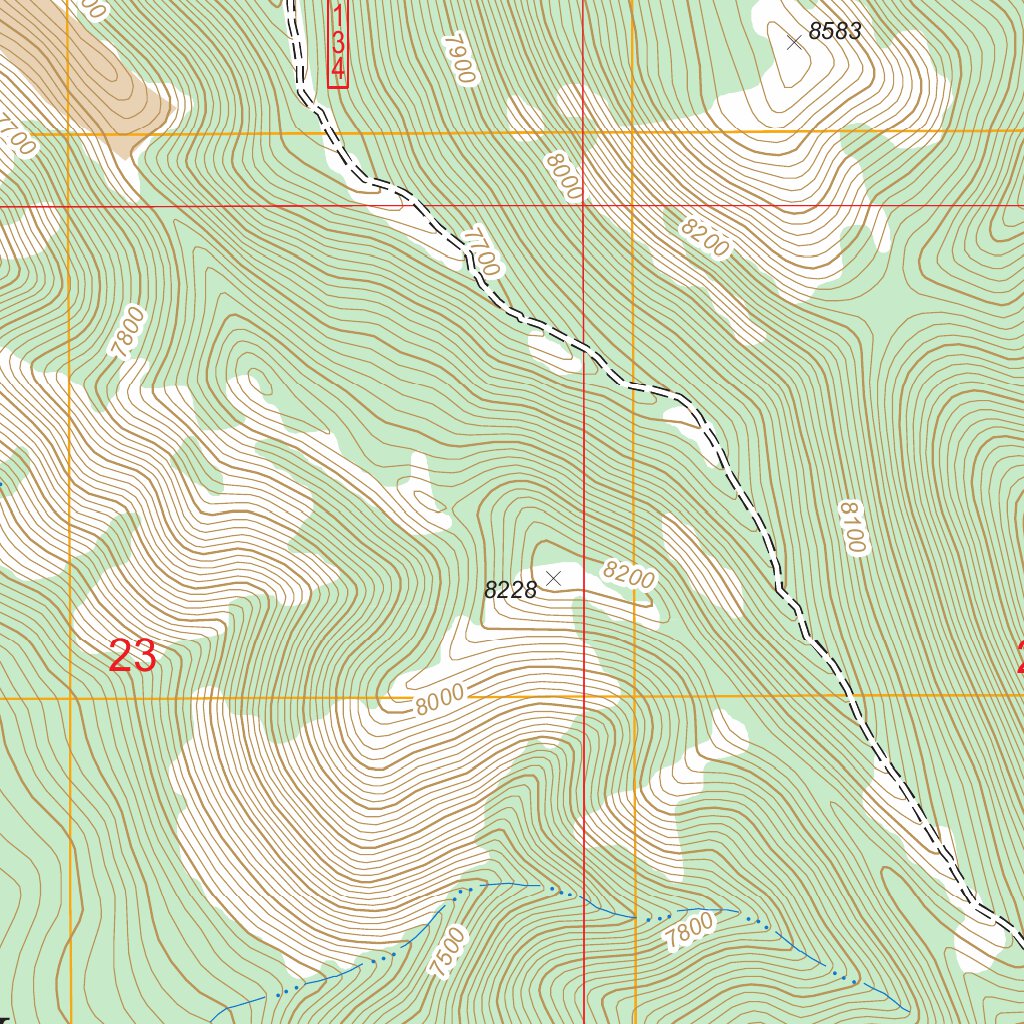 Dry Valley, ID FSTopo Legacy Map by US Forest Service - Topo | Avenza Maps