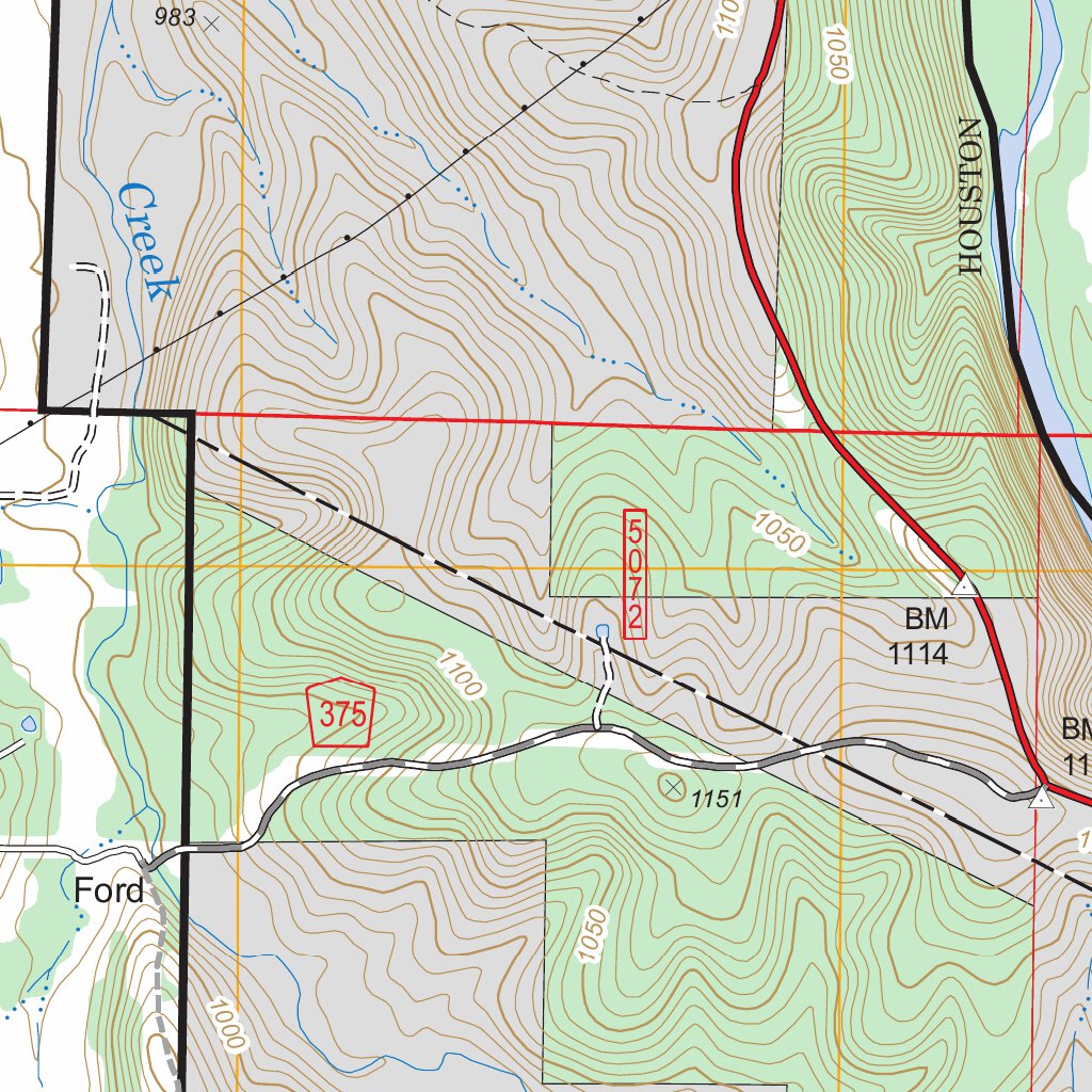 Drynob, MO FSTopo Legacy Map by US Forest Service - Topo | Avenza Maps