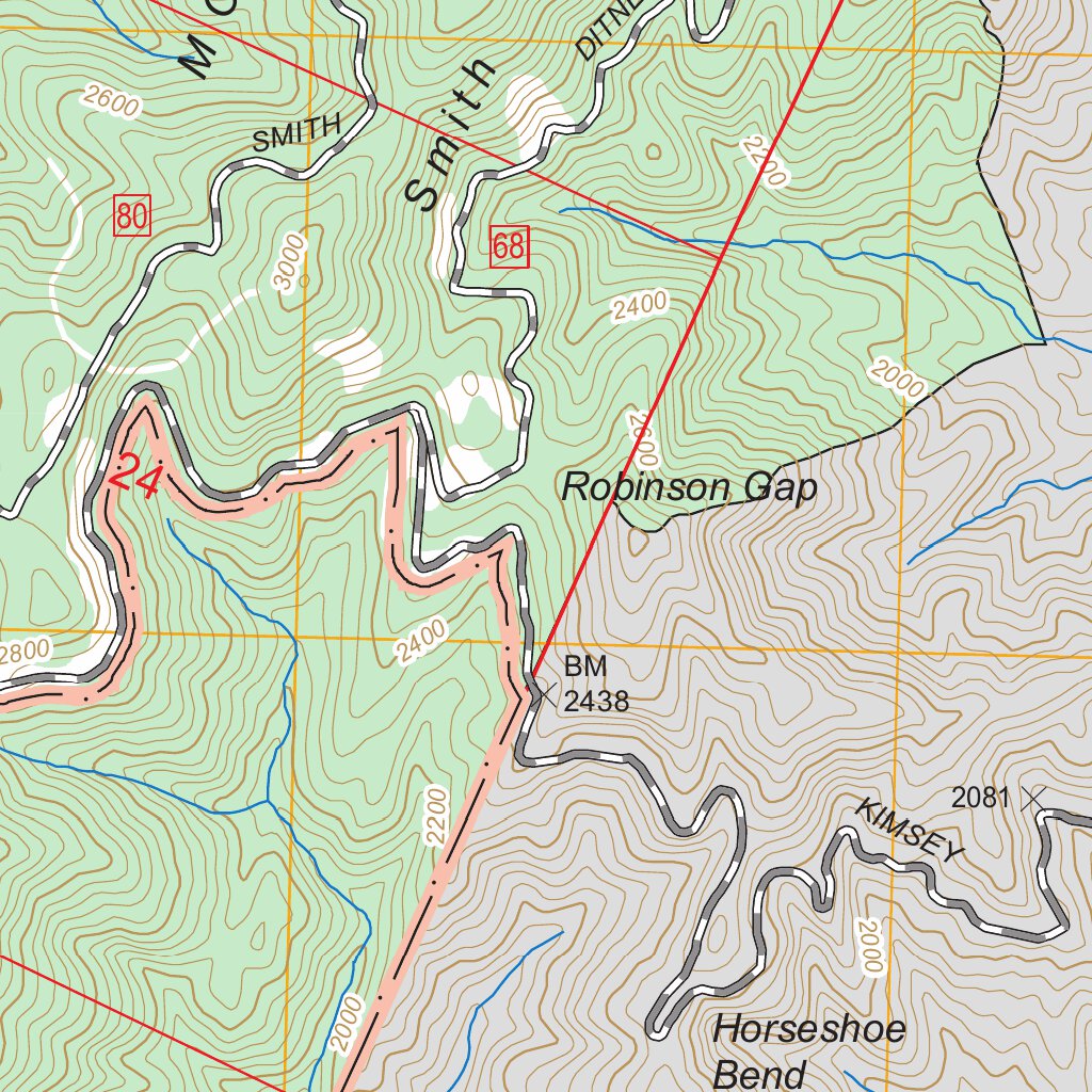 Ducktown, TN FSTopo Legacy Map by US Forest Service - Topo | Avenza Maps