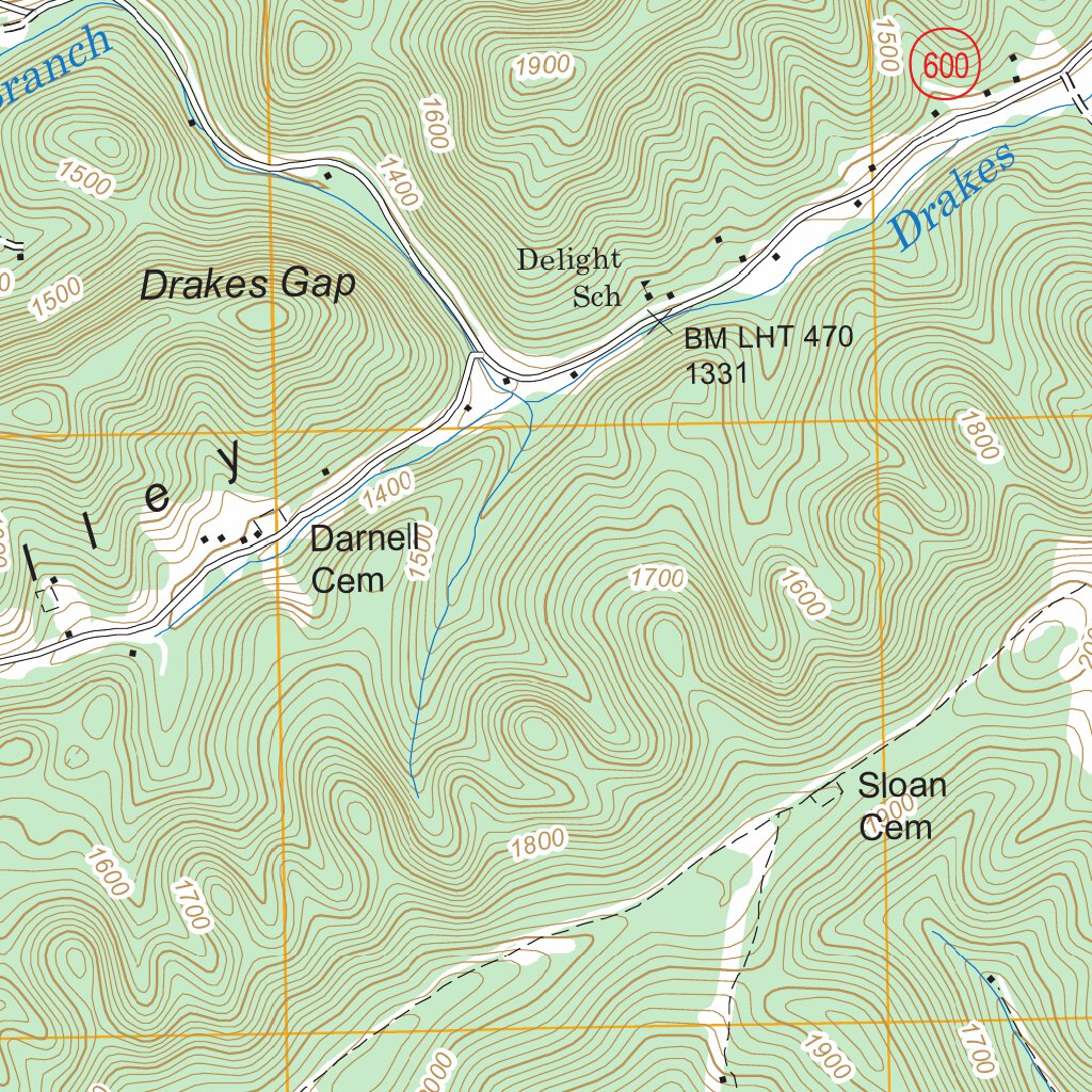 Duffield, VA FSTopo Legacy Map by US Forest Service - Topo | Avenza Maps