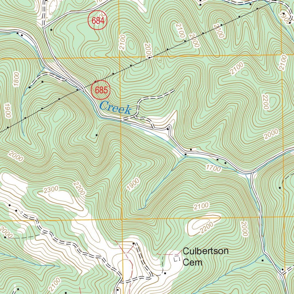Dungannon, VA FSTopo Legacy Map by US Forest Service - Topo | Avenza Maps