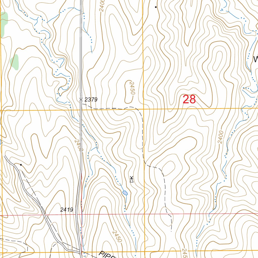 Durham, OK FSTopo Legacy Map by US Forest Service - Topo | Avenza Maps