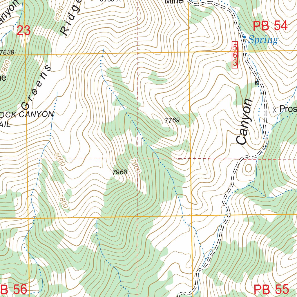 Dutch Peak, UT FSTopo Legacy Map by US Forest Service - Topo | Avenza Maps