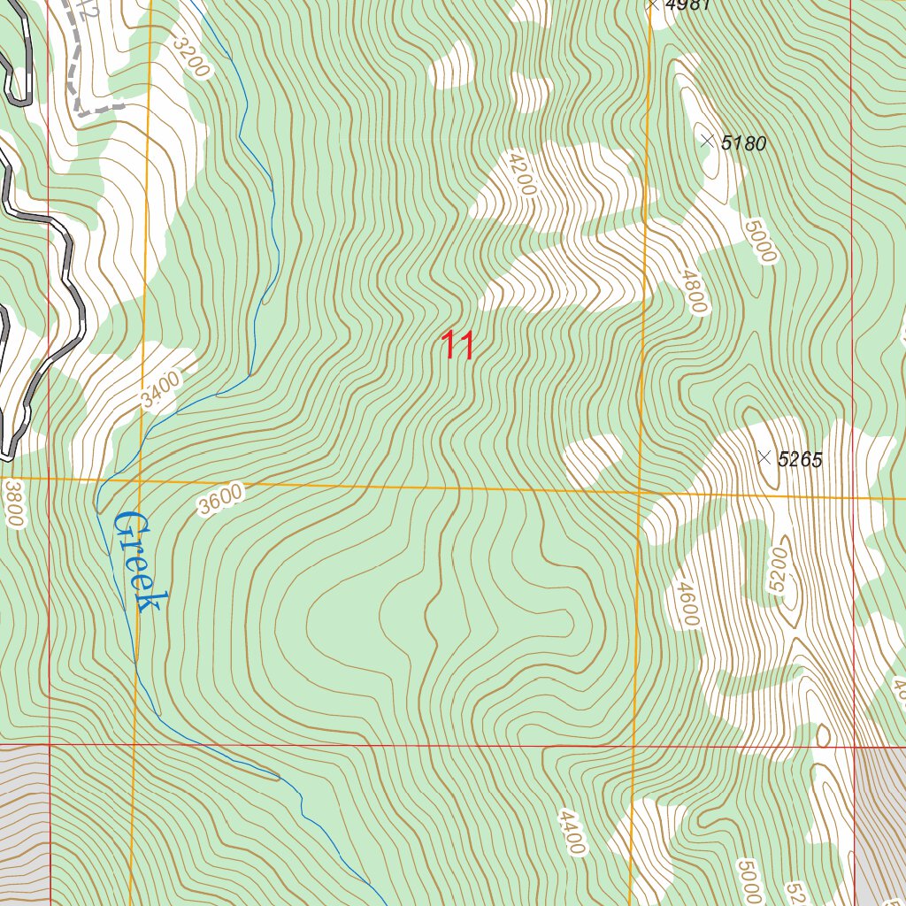 Easton, WA FSTopo Legacy Map by US Forest Service - Topo | Avenza Maps