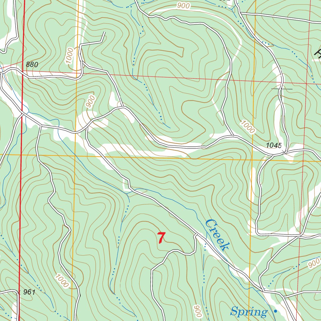 Ebo, MO FSTopo Legacy Map by US Forest Service - Topo | Avenza Maps