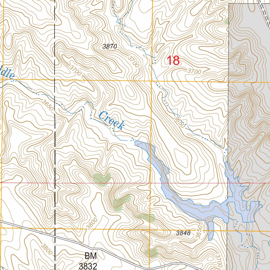 Edgemont SW, SD FSTopo Legacy Map by US Forest Service - Topo | Avenza Maps