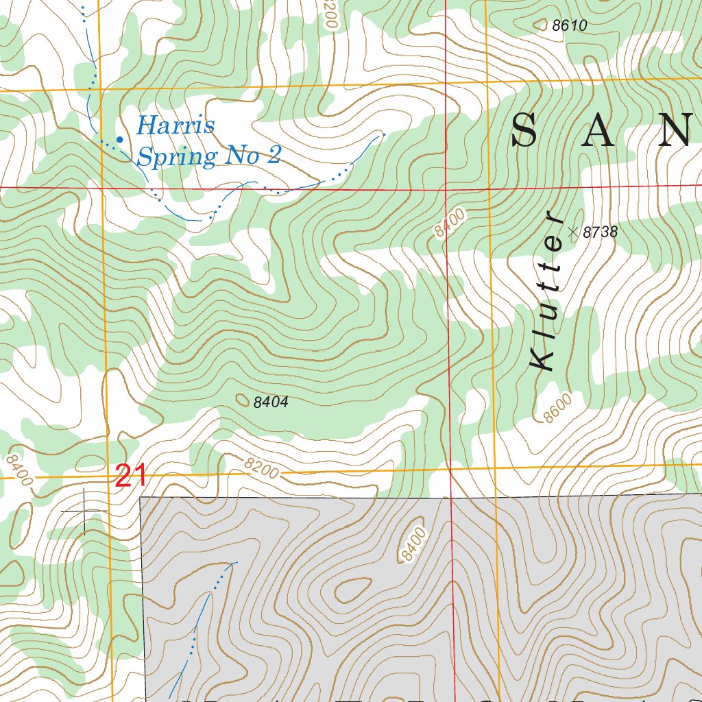 Edith, CO FSTopo Legacy Map by US Forest Service - Topo | Avenza Maps