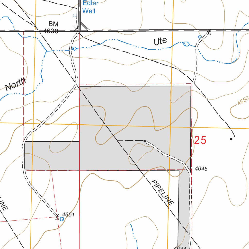 Edler, CO FSTopo Legacy Map by US Forest Service - Topo | Avenza Maps