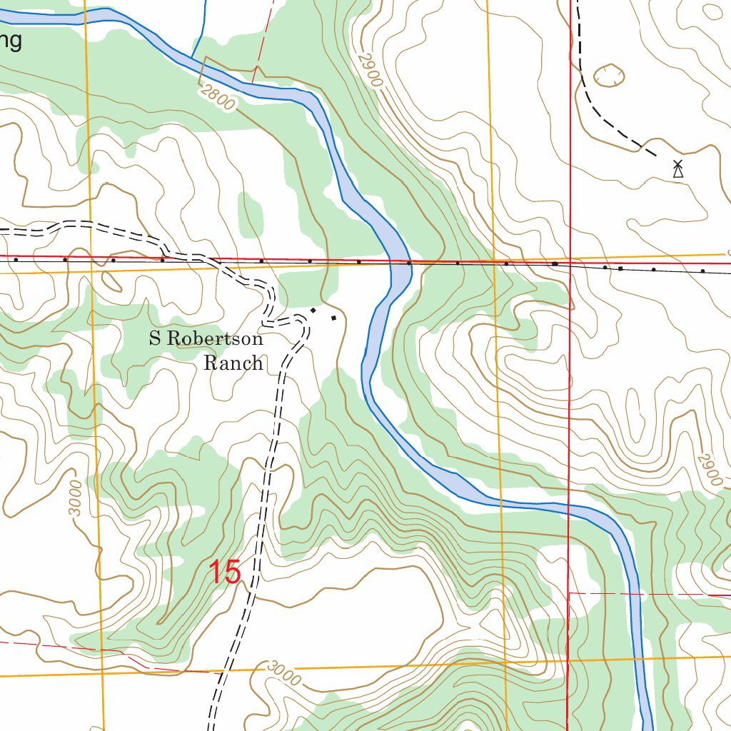Eli SE, NE FSTopo Legacy Map by US Forest Service - Topo | Avenza Maps