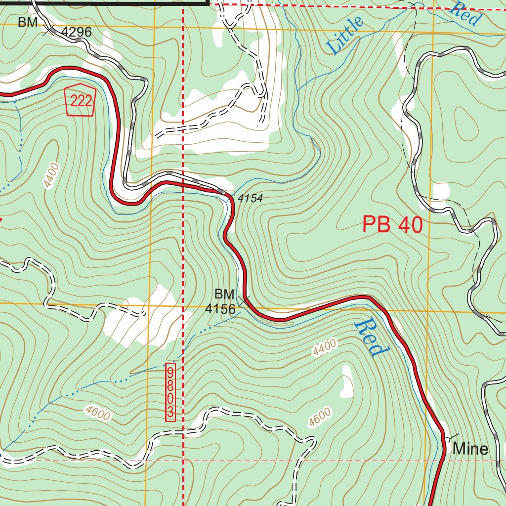 Elk City, ID FSTopo Legacy Map by US Forest Service - Topo | Avenza Maps