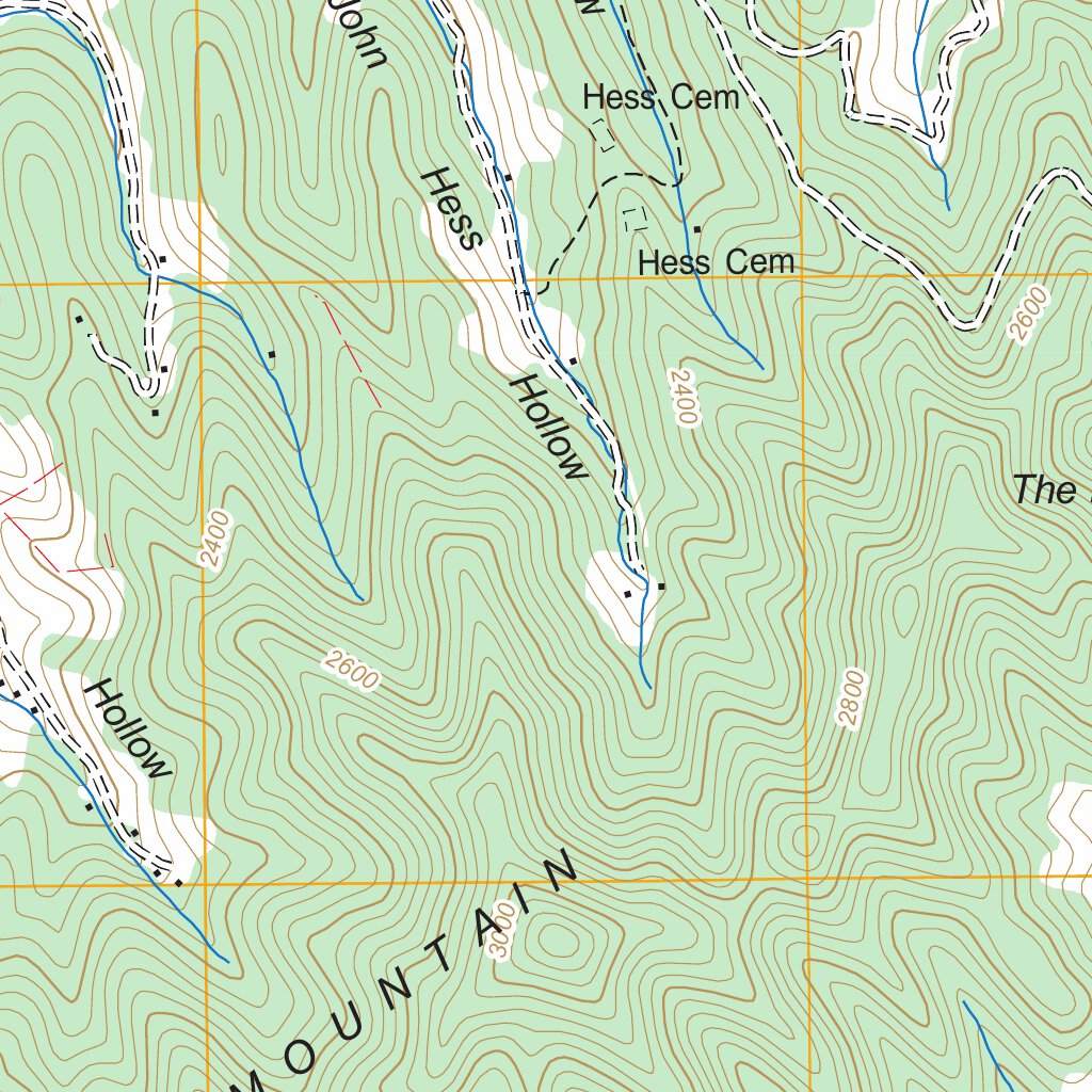 Elk Garden, VA FSTopo Legacy Map by US Forest Service - Topo | Avenza Maps