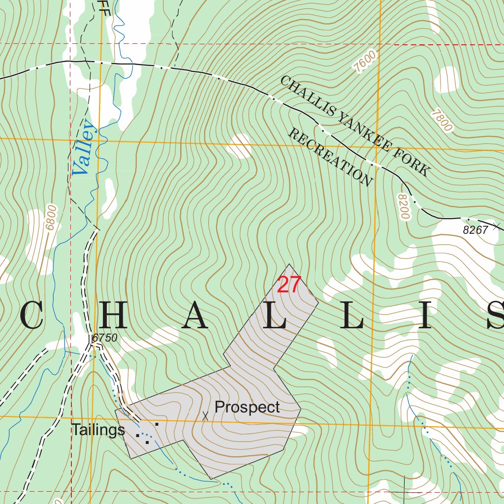 Elk Meadow, ID FSTopo Legacy Map by US Forest Service - Topo | Avenza Maps