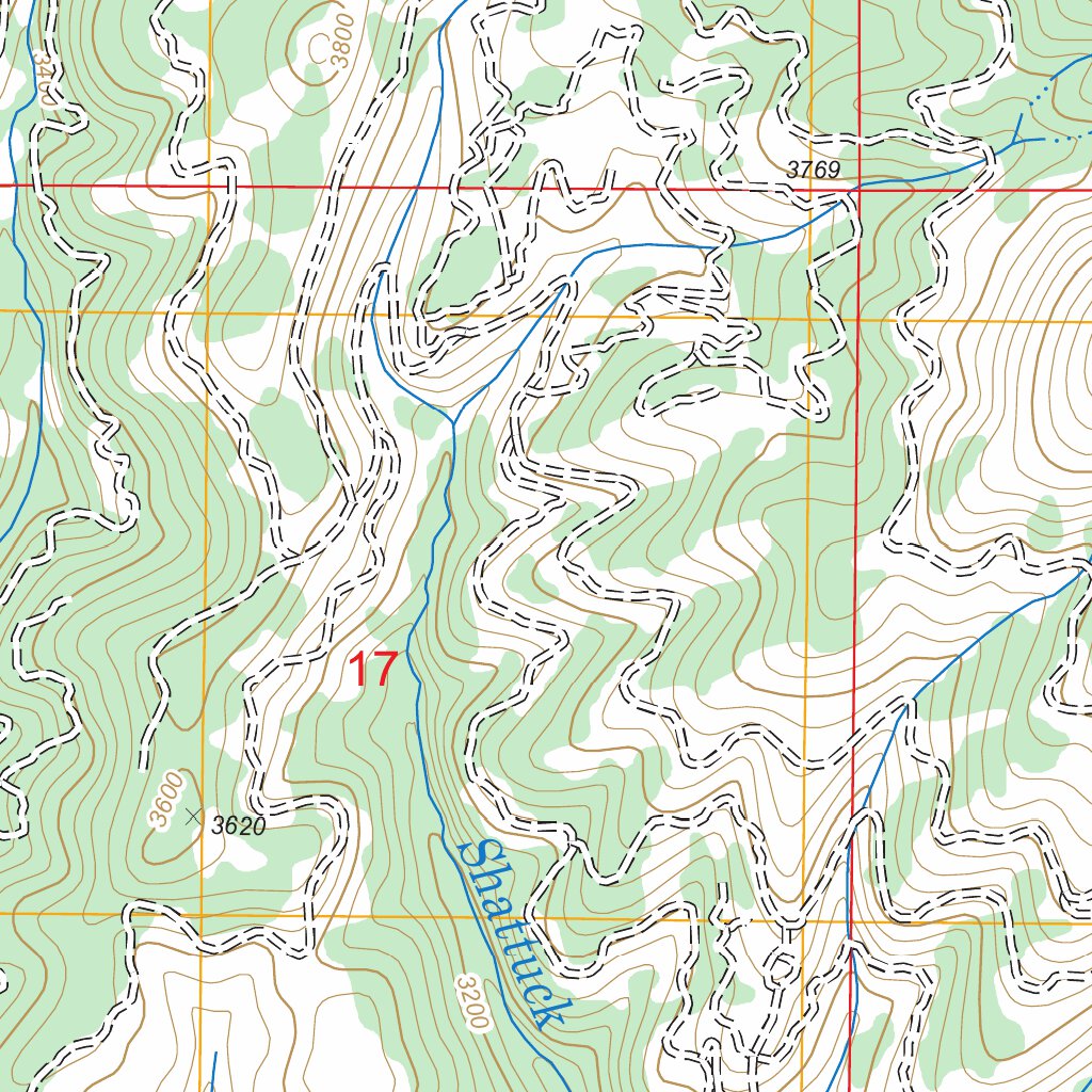 Elk River, ID FSTopo Legacy Map by US Forest Service - Topo | Avenza Maps