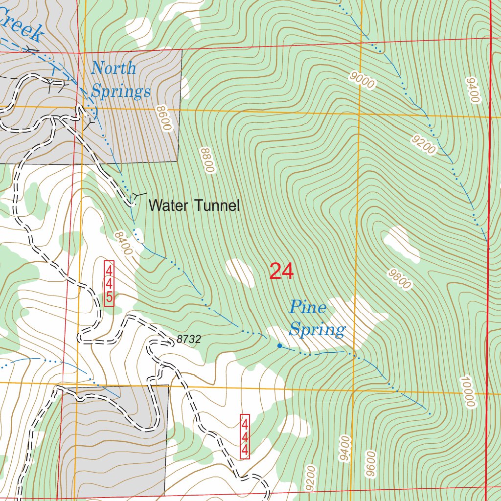 Ely, NV FSTopo Legacy Map by US Forest Service - Topo | Avenza Maps