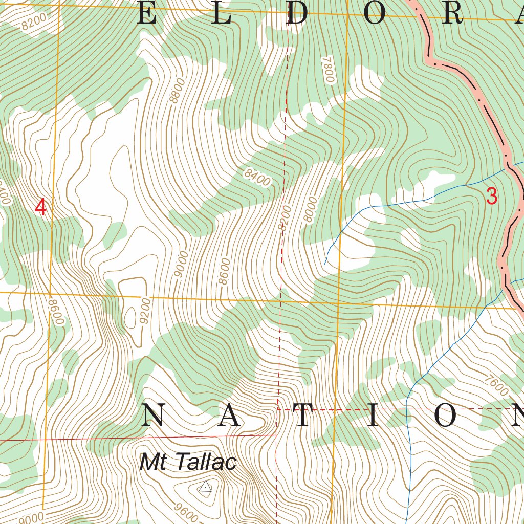 Emerald Bay, CA FSTopo Legacy Map by US Forest Service - Topo | Avenza Maps