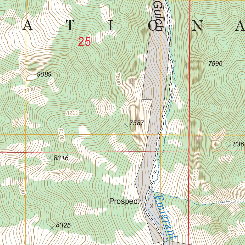 Emigrant, MT FSTopo Legacy Map by US Forest Service - Topo | Avenza Maps