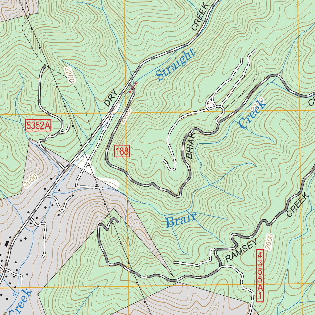 Erwin, TN FSTopo Legacy Map by US Forest Service - Topo | Avenza Maps