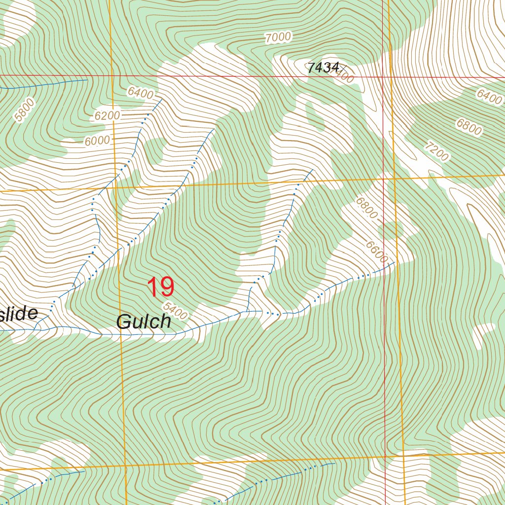 Essex, MT FSTopo Legacy Map by US Forest Service - Topo | Avenza Maps