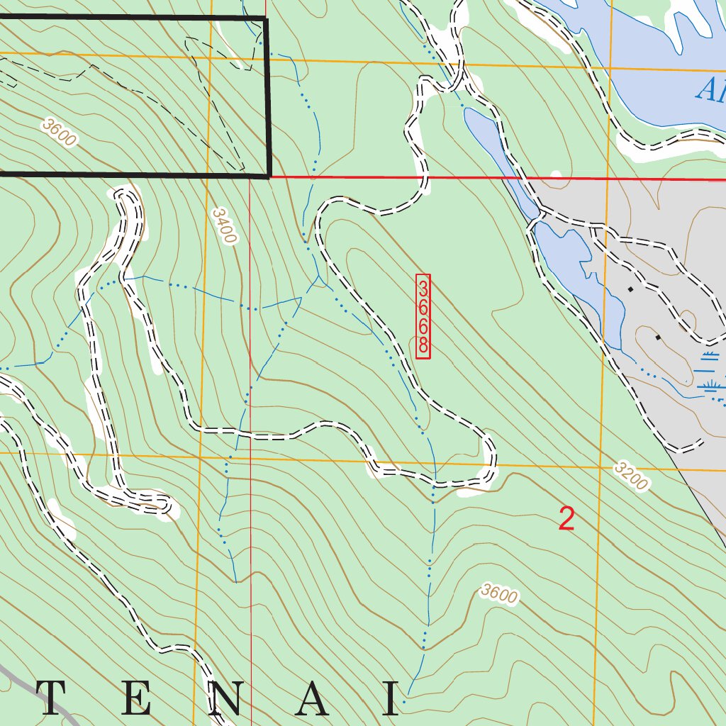 Eureka South, MT FSTopo Legacy Map by US Forest Service - Topo | Avenza ...