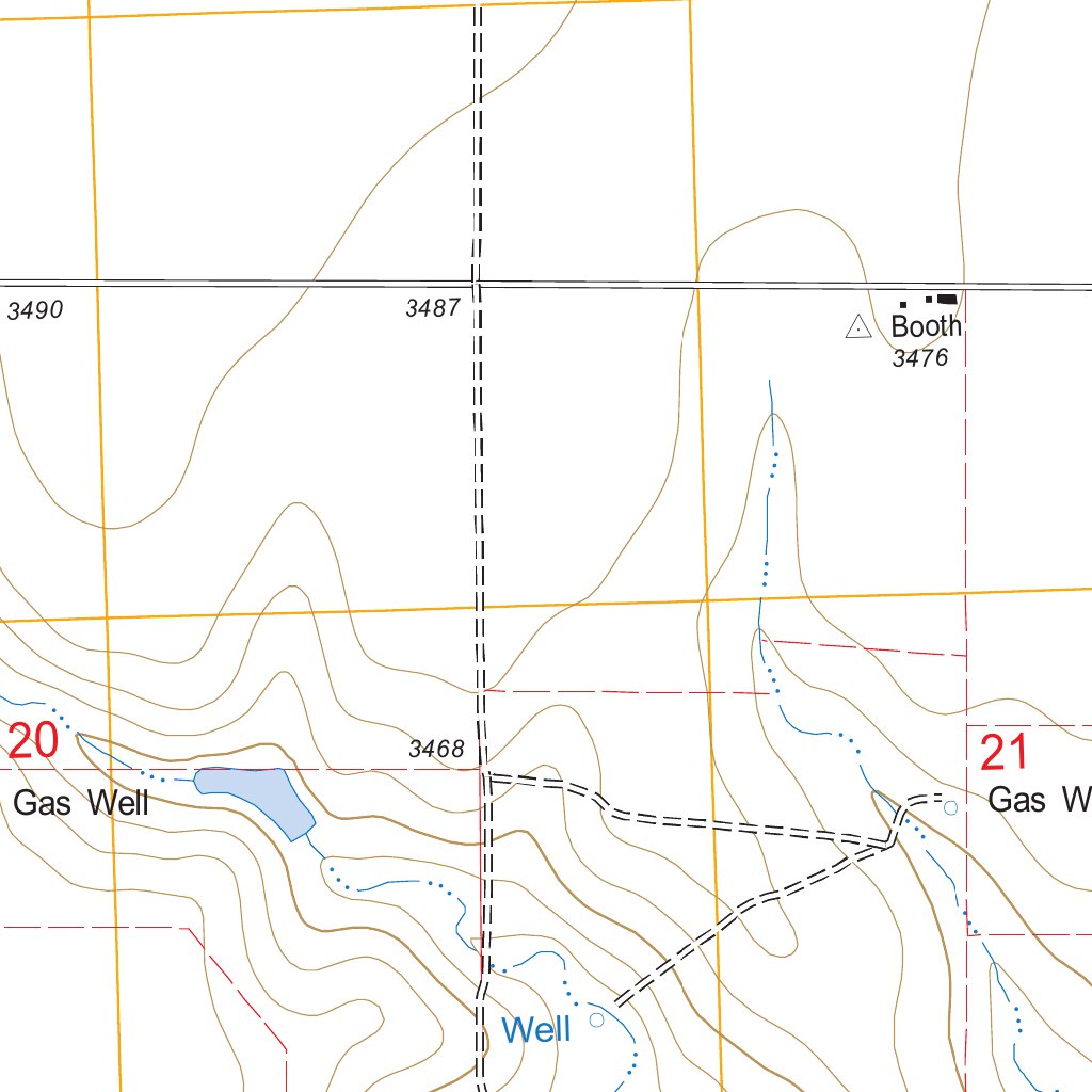 Eva NE, OK - KS FSTopo Legacy Map by US Forest Service - Topo | Avenza Maps
